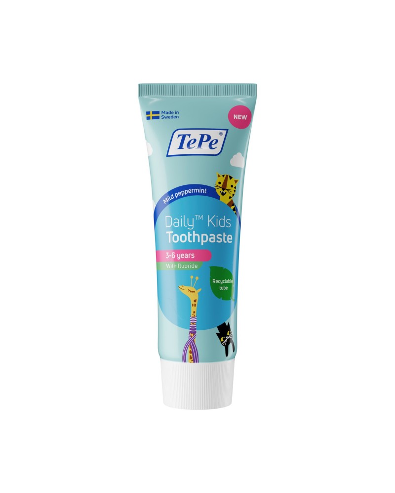 Зубна паста TePe Daily Kids для дітей, 75 мл
